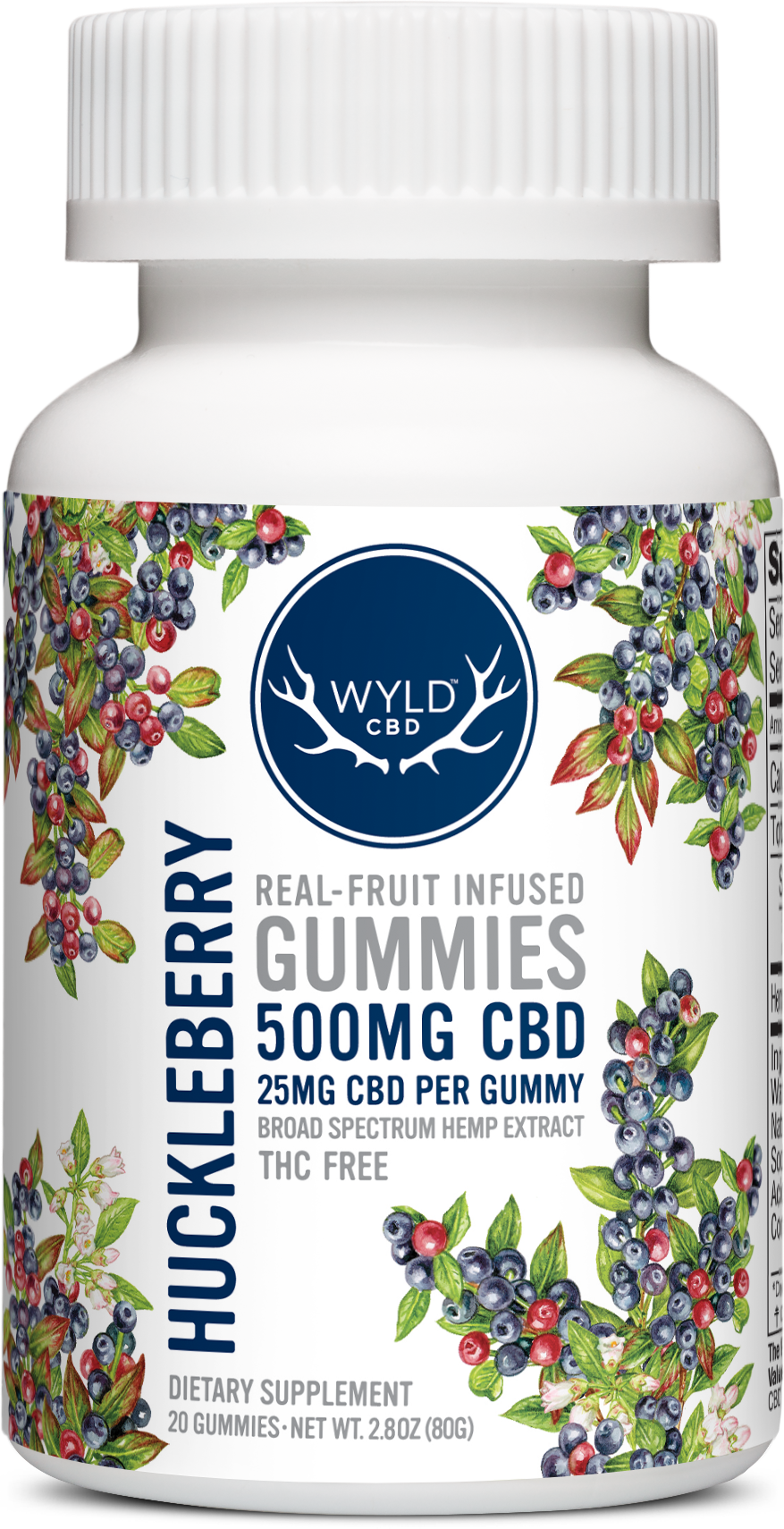 Huckleberry Gummies – WYLD CBD