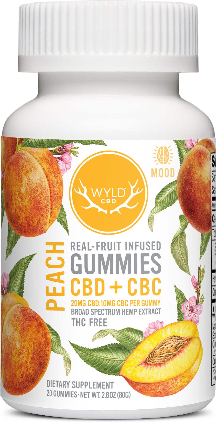 Peach Gummies – WYLD CBD