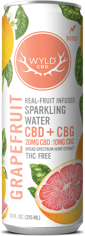 Grapefruit Sparkling Water – WYLD CBD